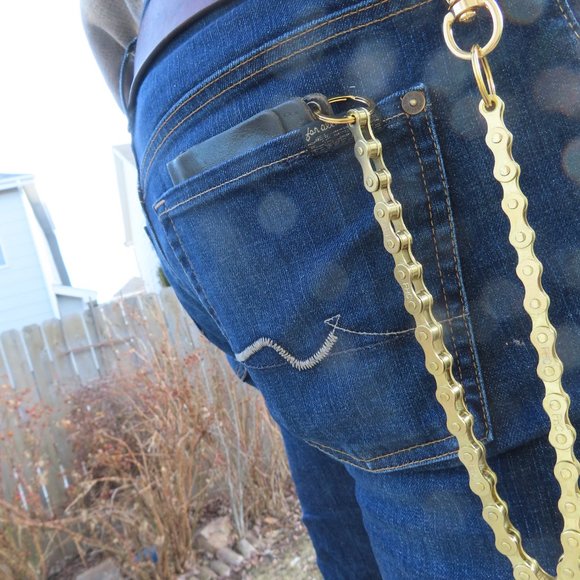 Harley-Davidson | Accessories | Gold Biker Wallet Chain Stainless Steel ...